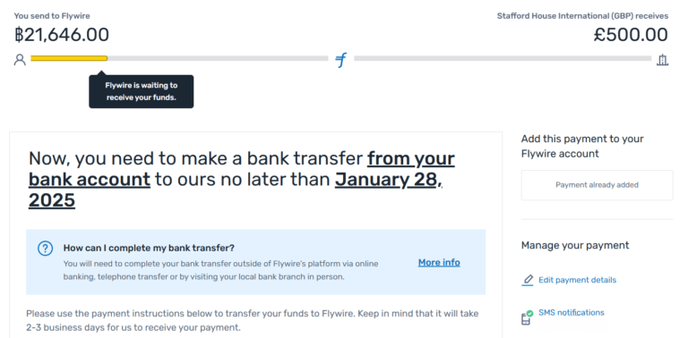 6 ขั้นตอนง่าย ๆ ชำระเงินค่าเรียนที่ต่างประเทศผ่าน Flywire สะดวก ปลอดภัย ...